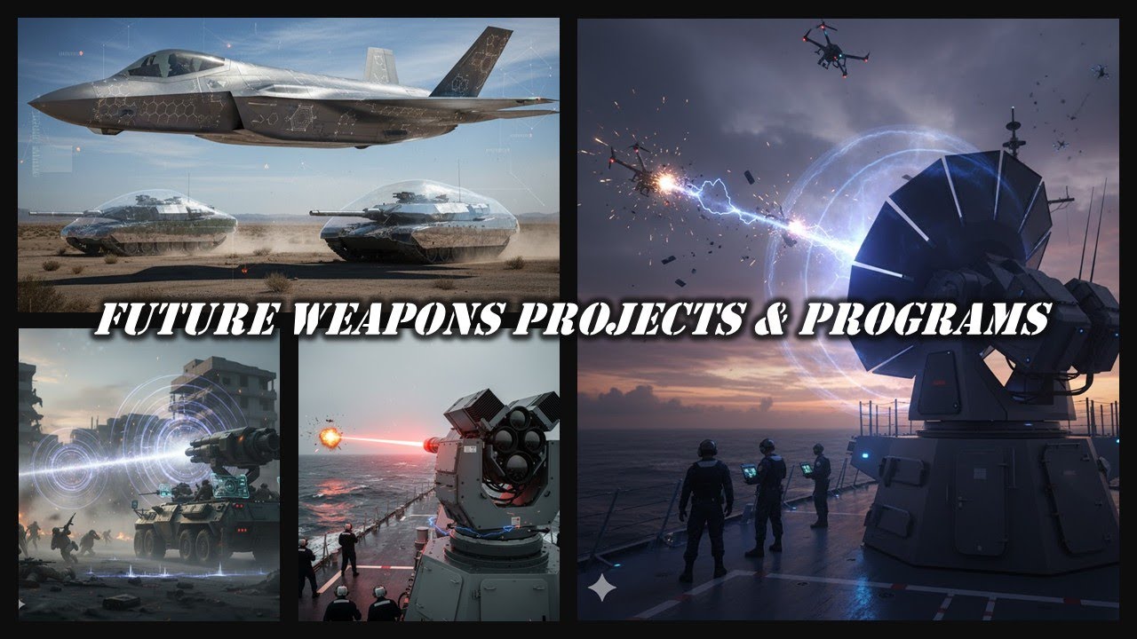 Top 20 Future Weapons & Secret Programs That Will Change Warfare In The 2030s
