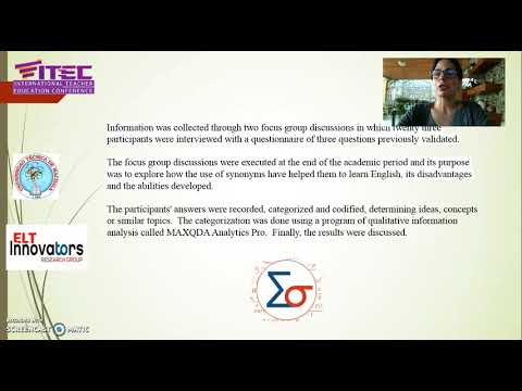 ITEC2017- What are college students' perceptions towards the use of synonyms for learning English