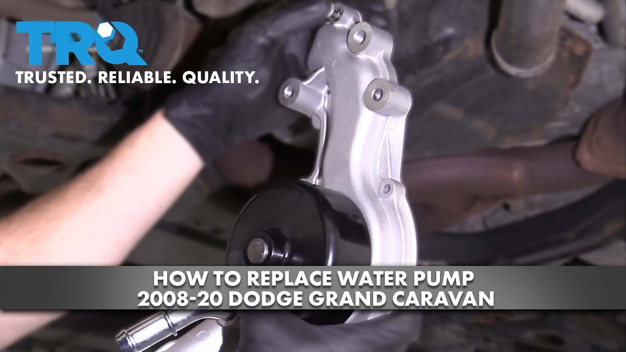 How to Replace Water Pump 2008-20 Dodge Grand Caravan