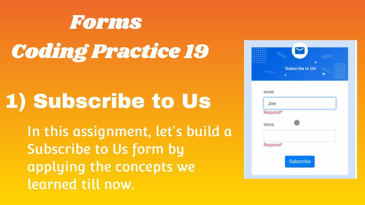 Subscribe to Us | JavaScript | NxtWave | CCBP 4.0