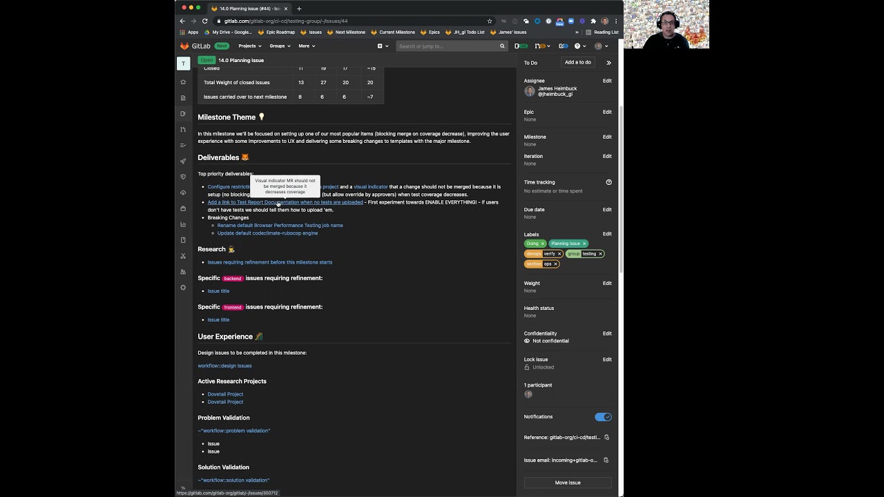 Verify:Testing 13.12 Refinement Kickoff