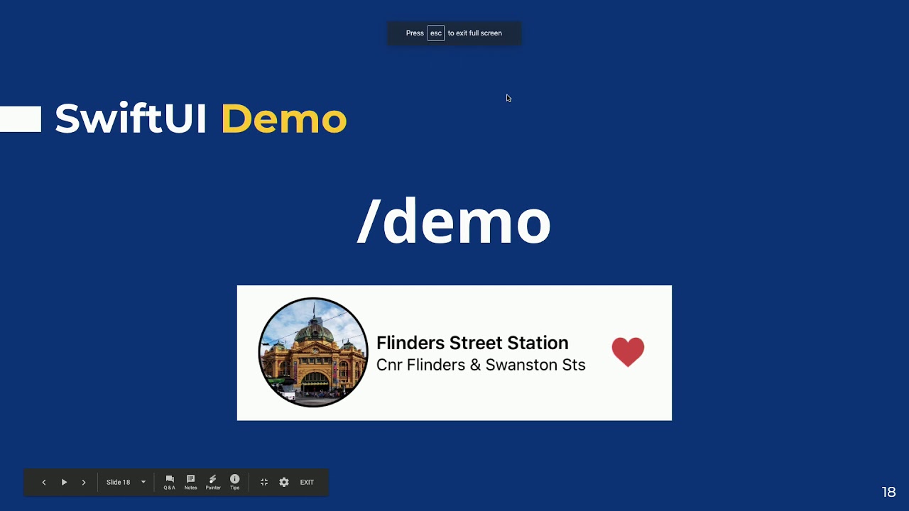 Reusable UI components with SwiftUI (/dev/world/2019)