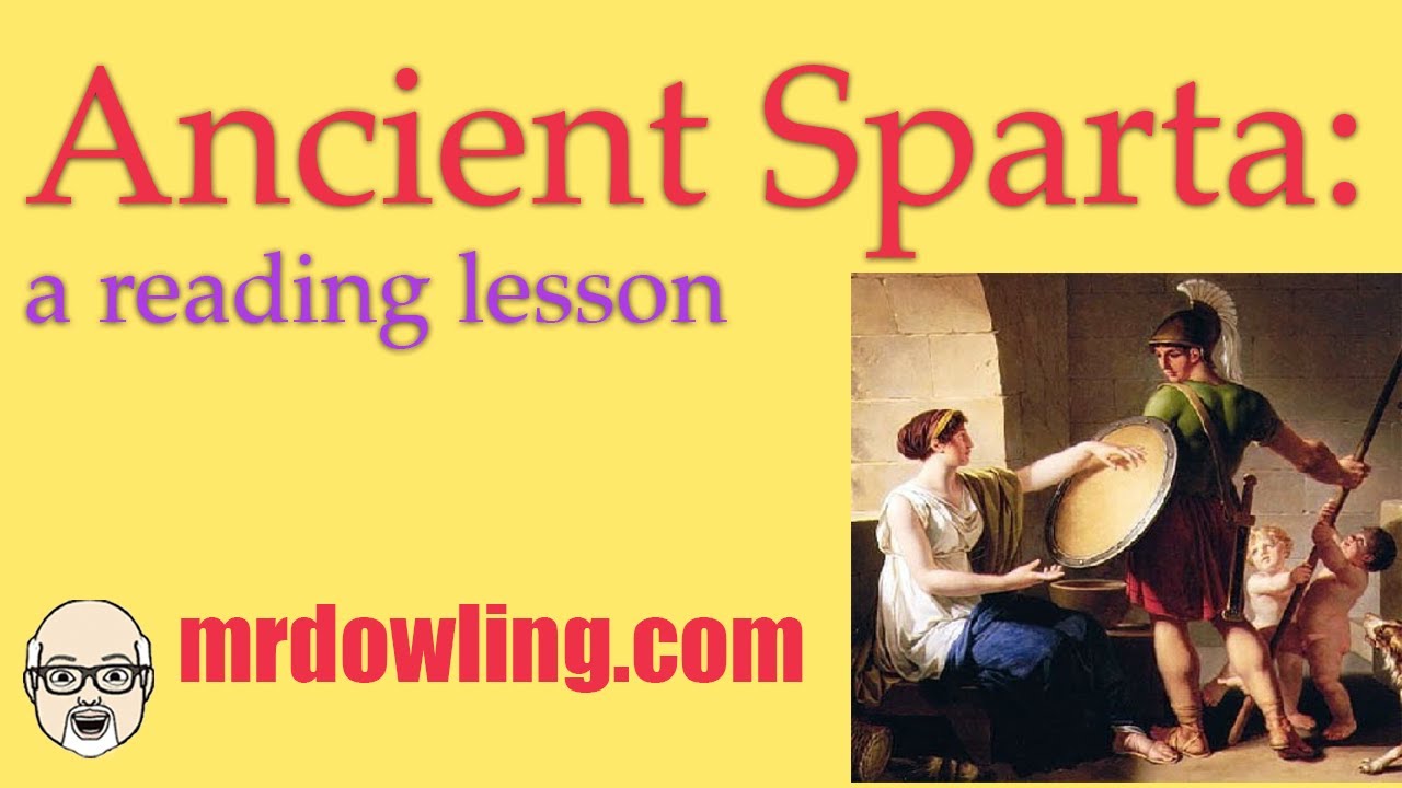 Ancient Sparta -- reading lesson for kids