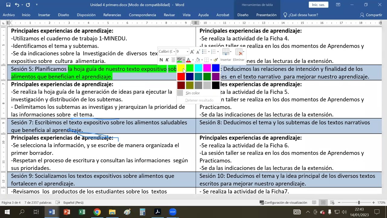 Title of a learning session