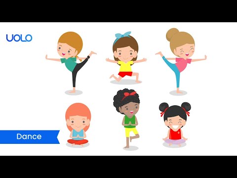 Dance Class for Kids | Tap your feet and swirl your body | Uolo