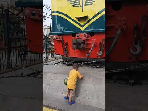 Lokomotif Tua di Stasiun Yogyakarta