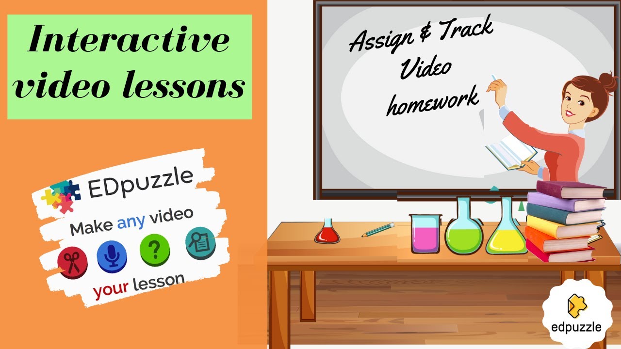 Interactive Video lessons with Ed puzzle | Assign video homework | Flip classroom with Ed puzzle