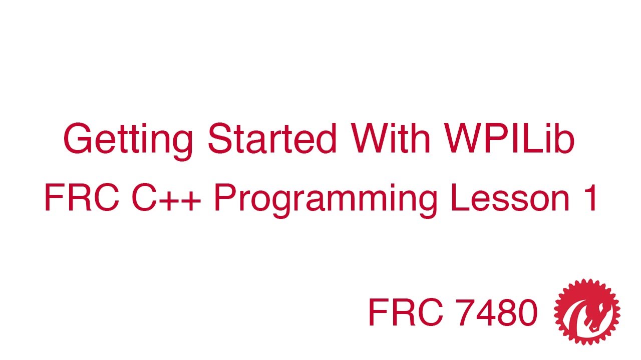 Getting Started with WPILib