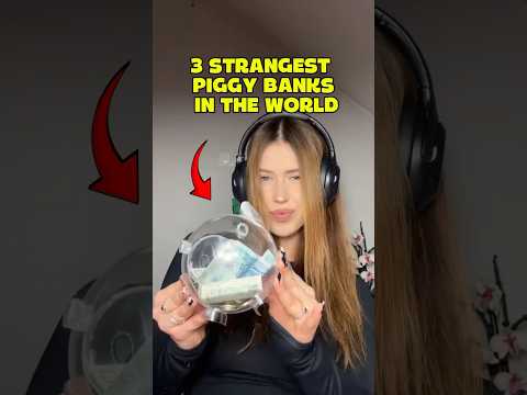 3 Strangest Piggy Banks in the WorldβΌοΈ Number 3 is Super WeirdβΌοΈ