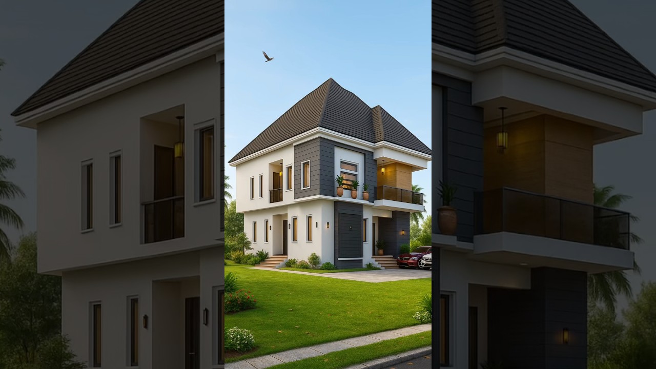 Modern Minimalist Architecture | 4-Bedroom Duplex Tour Nigeria 2025 🌍