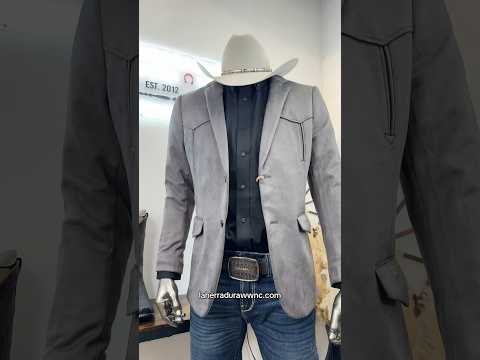 Sacos Vaquero Gamuza Negro & Charcoal ya disponible Online laherradurawwnc.com #cuadra #sacos