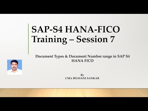 Document types and Number ranges in SAP S/4 HANA FICO - OBA7-FBN1