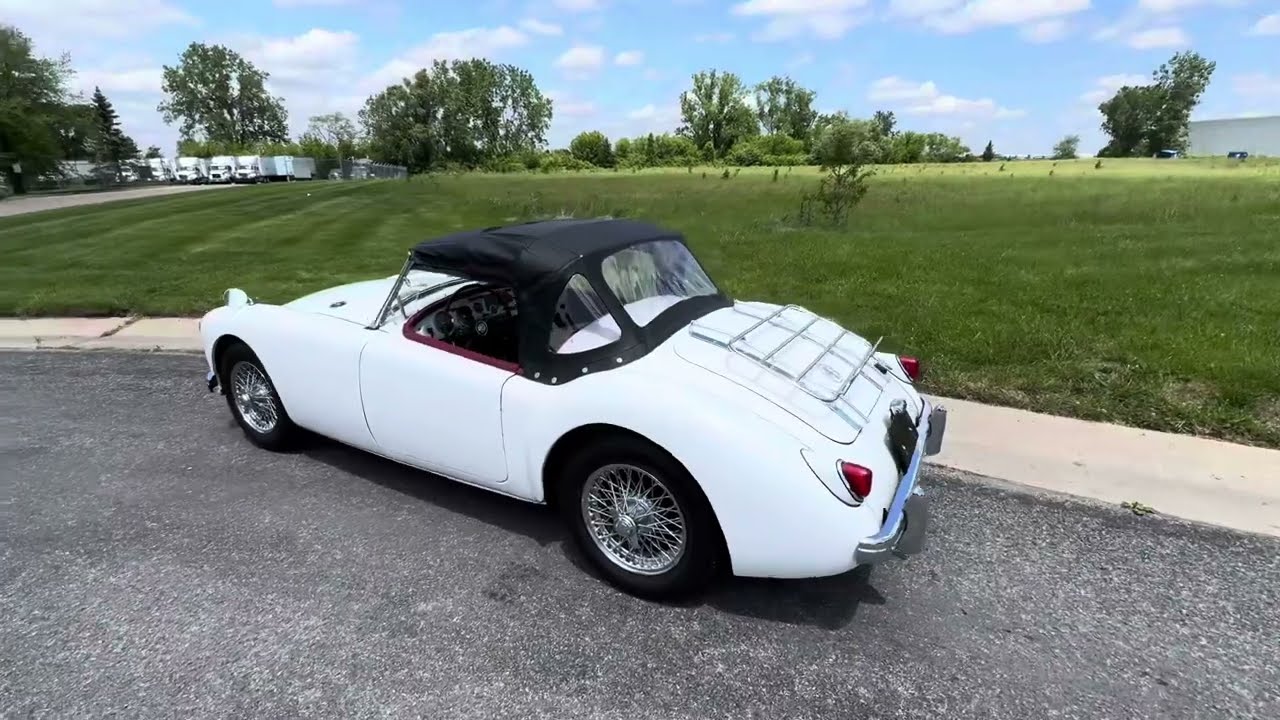1958 MG A - Driving with Steve