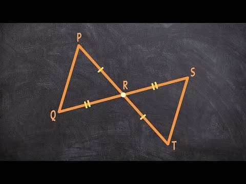 Geometry - Proving Two Triangles are Congruent Using SAS