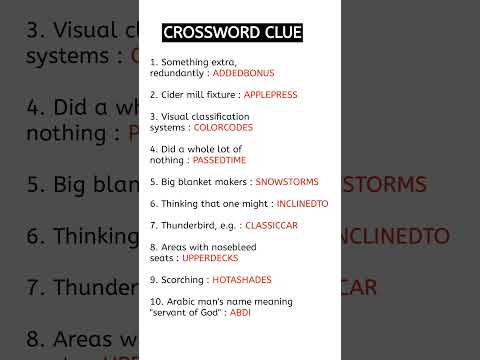 Something extra, redundantly NYT Crossword Clue 10 Letters