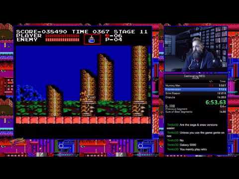 How to beat fleaman bridge on Castlevania (NES)