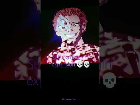 sukuna's domain expansion 💀