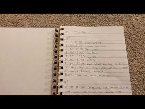 Lesson Planning as a New Teacher