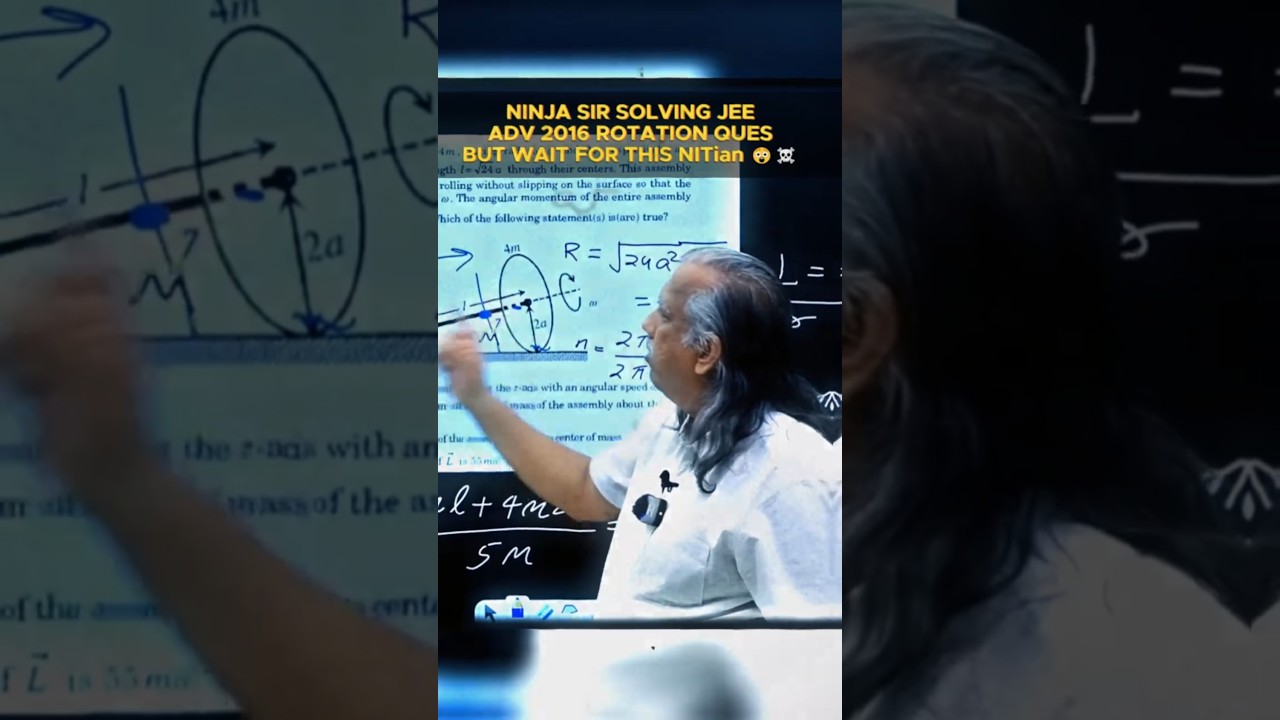 JEE Advanced 2016 Tough question solved in 20 min by NITian🔥 @Philosophers-tp9zw #iit #jeeadvanced