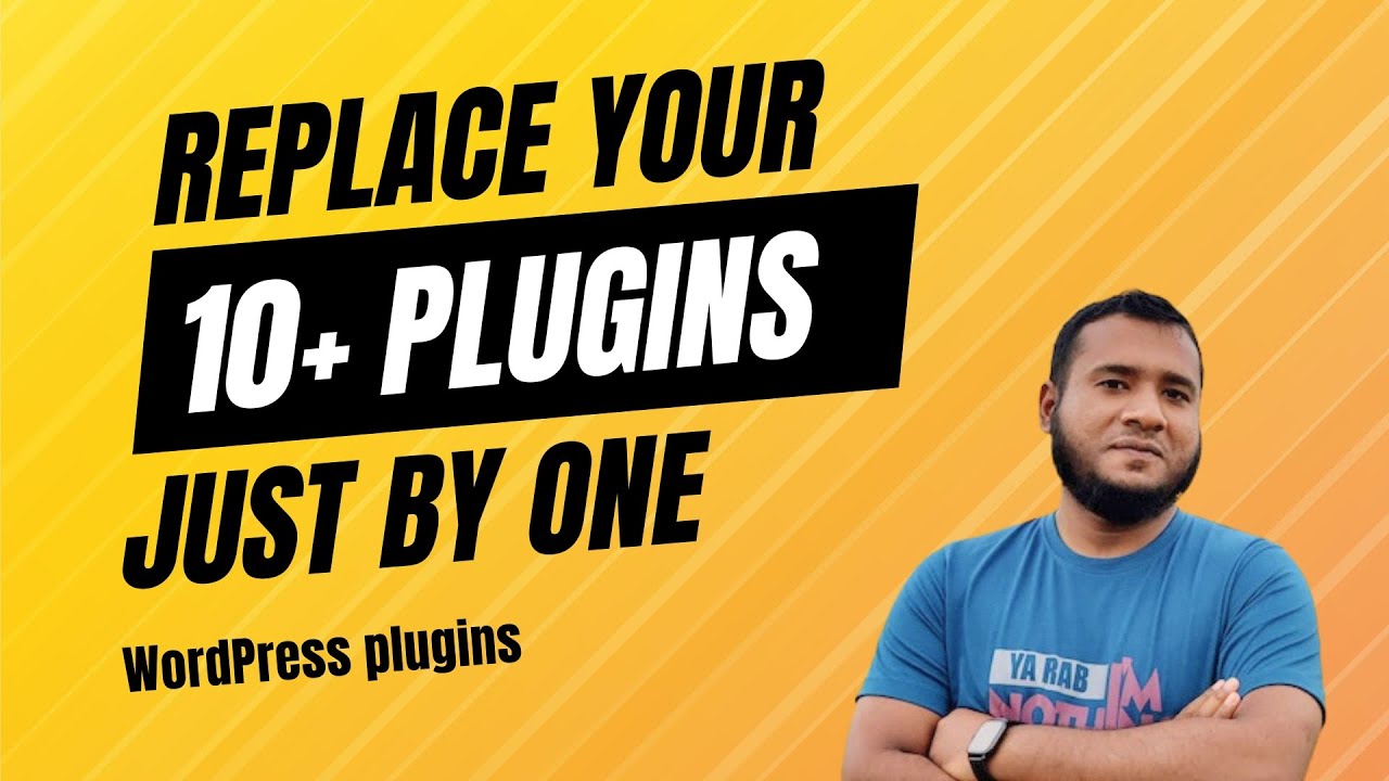 Replace 10+ Plugins Just by One | WordPress Plugins | Admin and Site Enhancements
