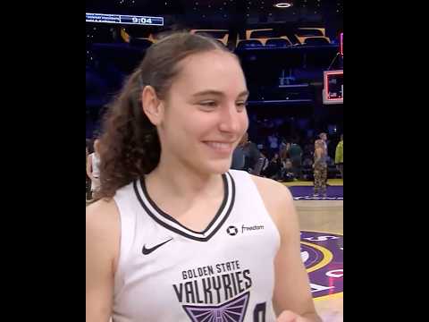 Carla Leite postgame sideline interview