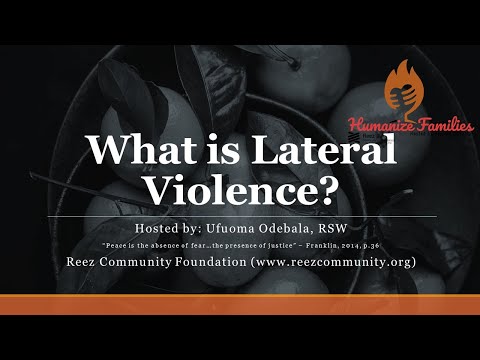 What is lateral violence?