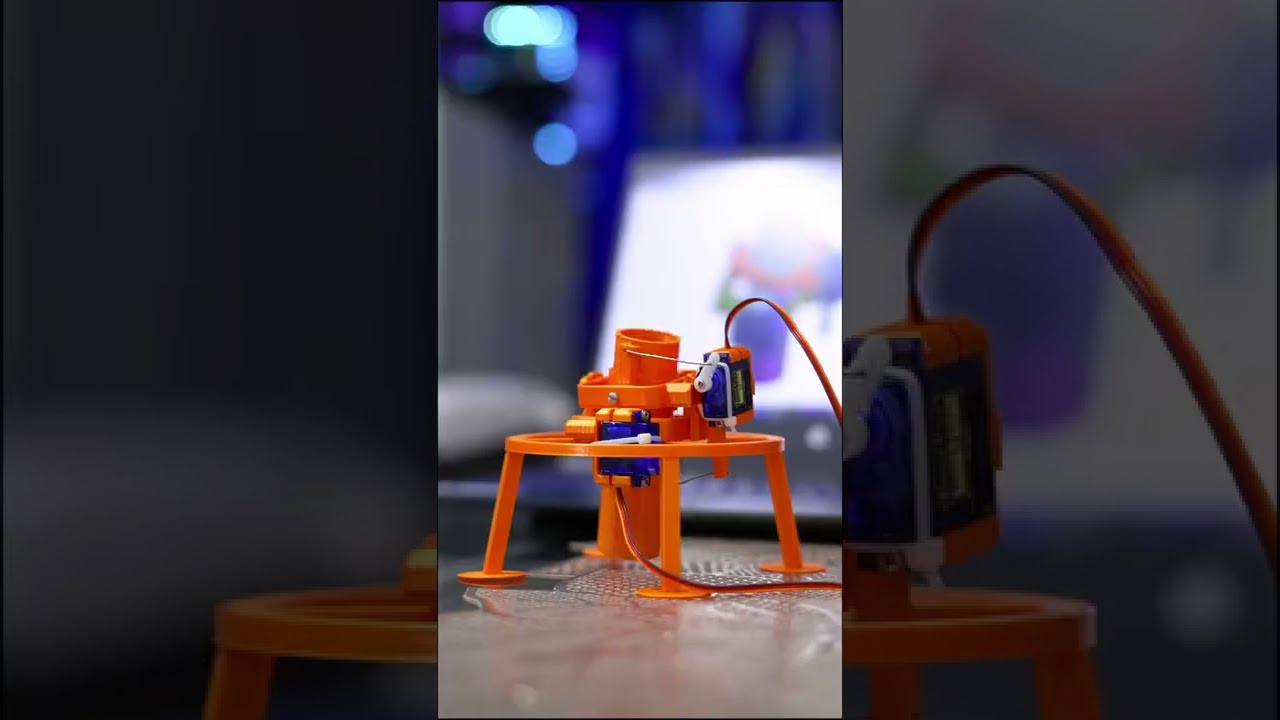 thrust vector mount for model rocket