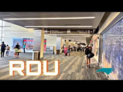 Raleigh-Durham International Airport [RDU] - Walking Tour