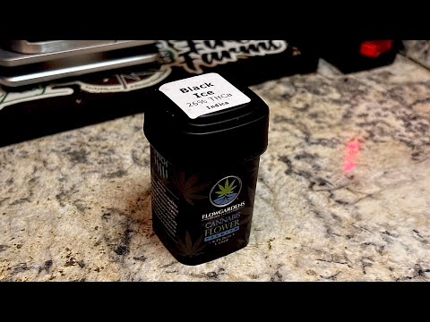 Flow Gardens Black Ice strain, THCa Flower Review!