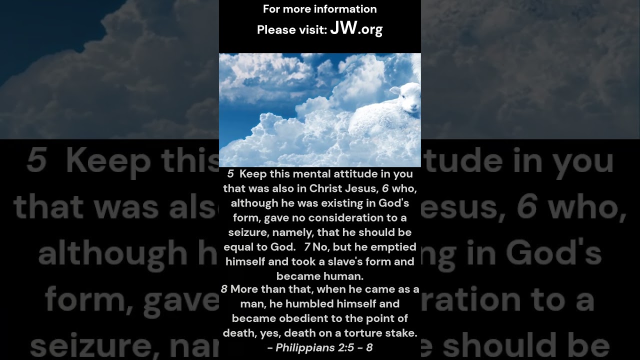 Jesus Christ perfect example of humility