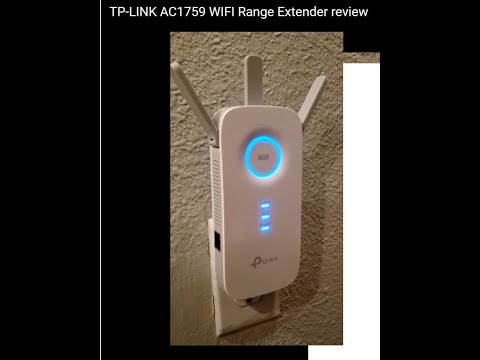 TP-LINK AC1750 WIFI Range Extender review