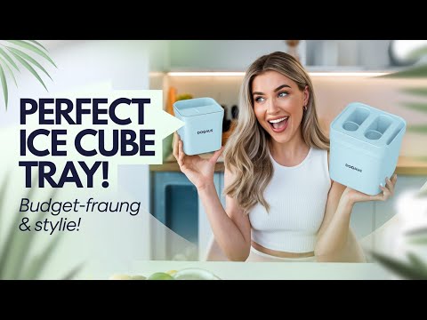 Best Silicone Ice Cube Tray with Lid and Bin for Easy Freezer Storage