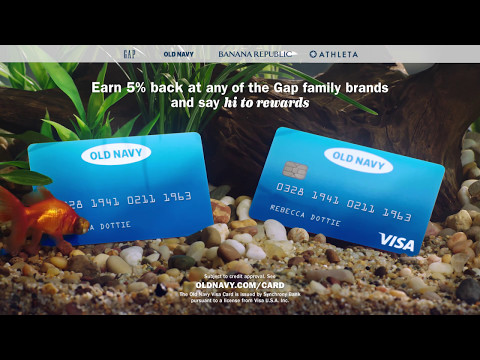 Retail Therapy — starring the Old Navy Credit Card