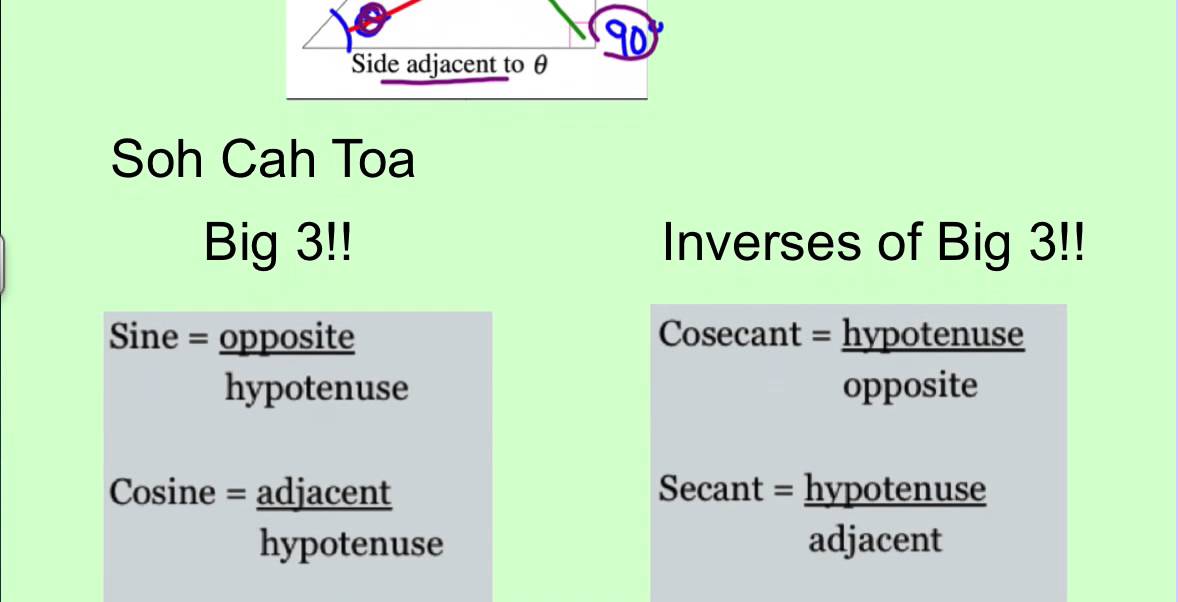 Right Triangle Trig Intro