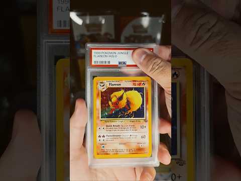 $70 Pokemon Card 😁 1999 Jungle Flareon Holo #pokemon #tcgcommunity #pokemoncards #pokemontcg