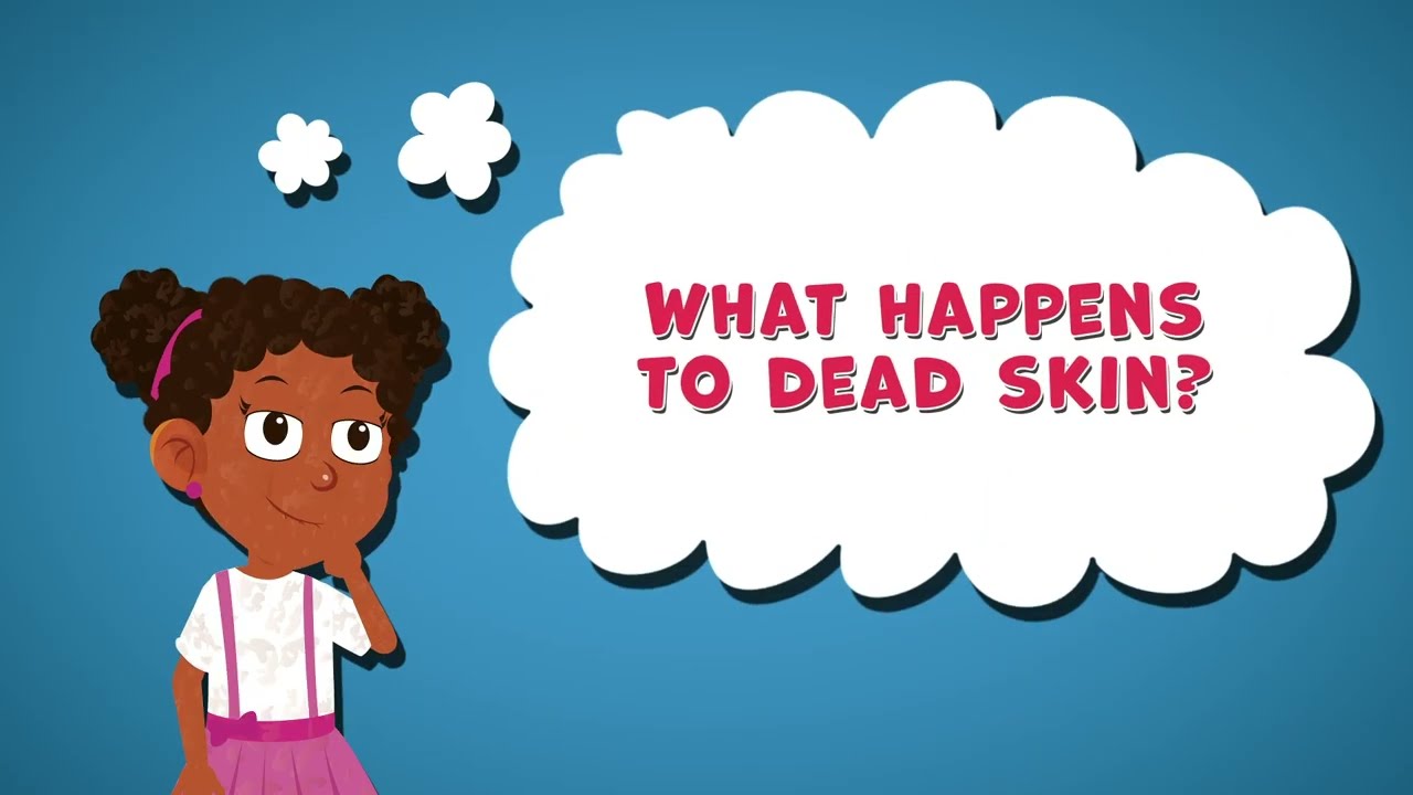 I Wonder What Happens to Dead Skin | Fun Facts about Dead Skin | Human Skin Facts for Kids | Biology