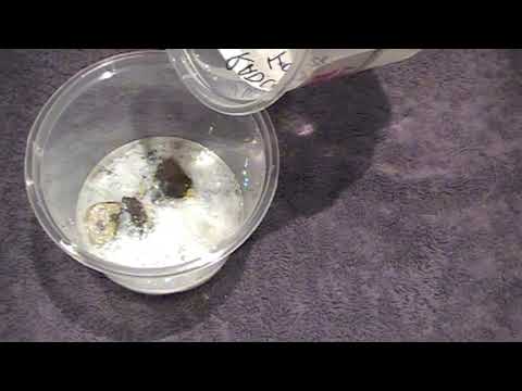 Radcon 7 reaction with sodium silicate