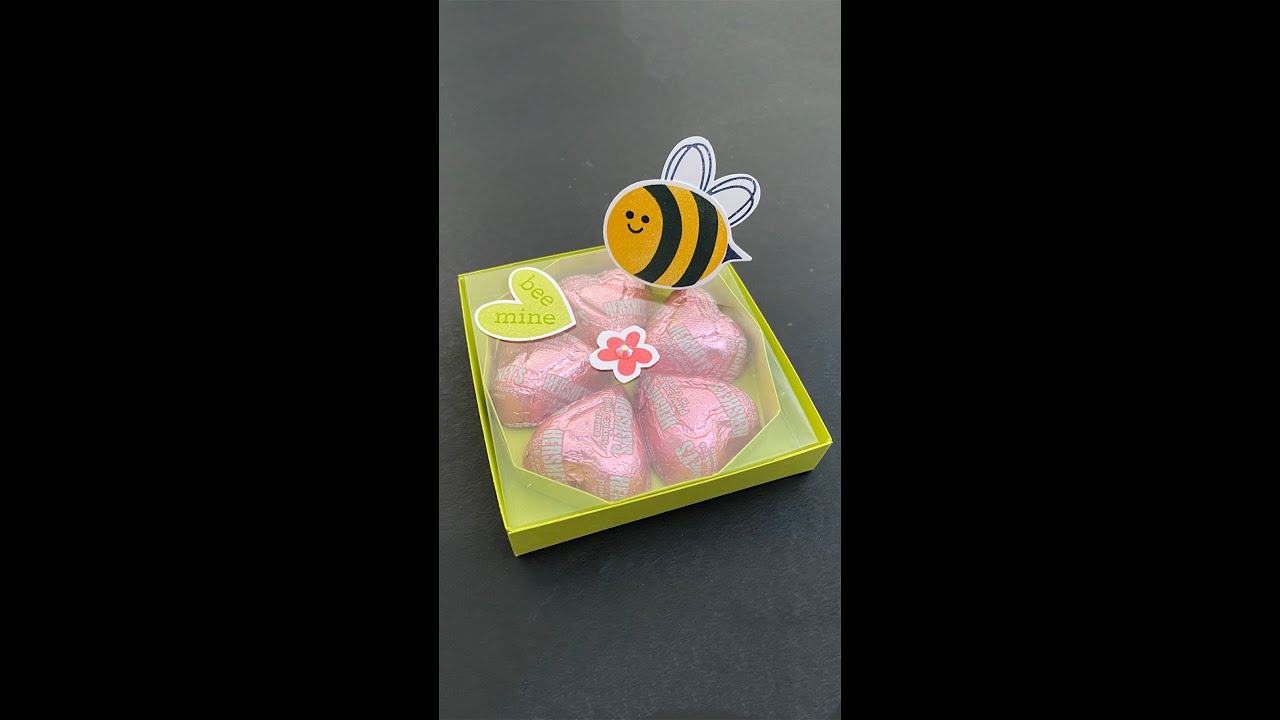 Hershey's Hearts Valentines Idea