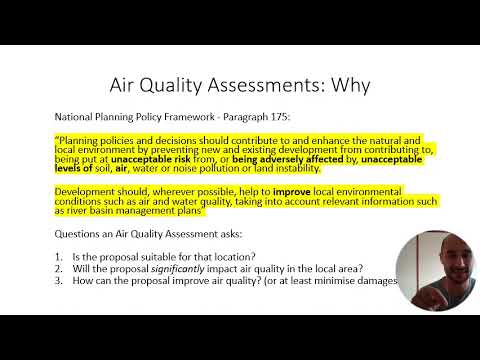 Air Quality Assessment – Greenavon Air Quality Consultants