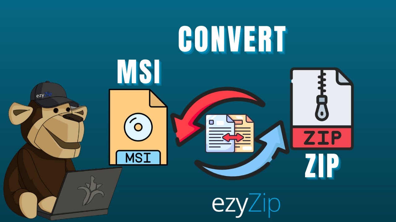 Convert MSI To ZIP Online (No Registration Required!) - ezyZip