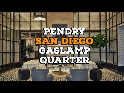 Video of Pendry San Diego Luxury Hotel and Rooftop Bar - Best Gaslamp Quarter Hotels to Stay