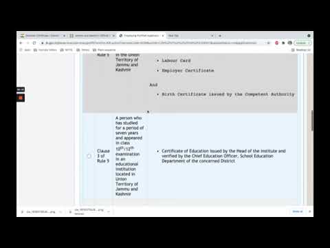 Clauses for the Application of Domicile certificate