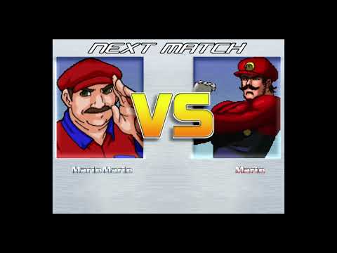 M.U.G.E.N - Mario Mario VS KOF Mario