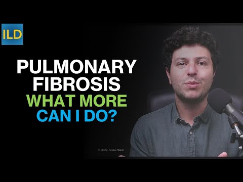 What more can you do to treat pulmonary fibrosis (if already on medication)?