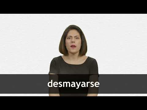 Traducción en inglés de “DESMAYARSE” | Collins Diccionario español-inglés