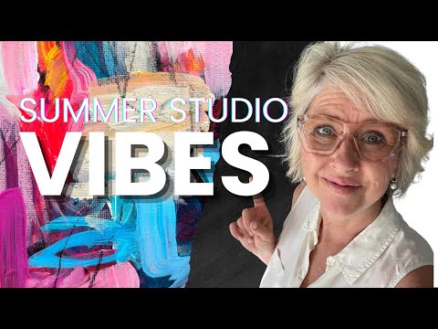 What Is Happening In A Professional Artist Studio This Week!
