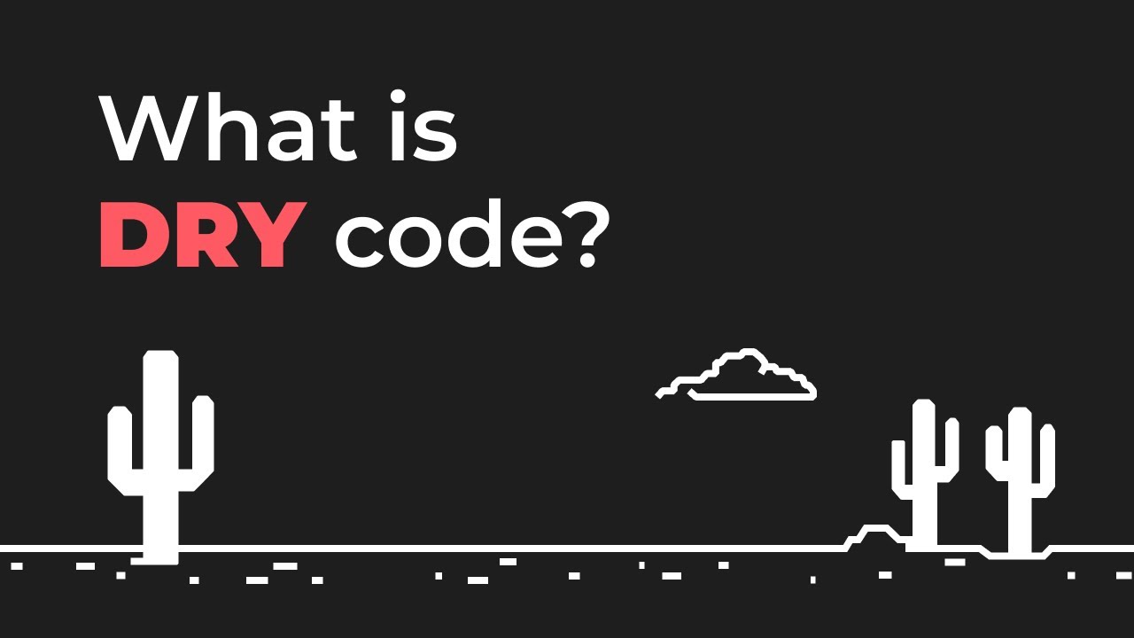 What is DRY code?