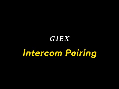How G1ex accomplishes two-person intercom