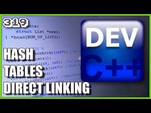 Hash Tables in C++ Direct Linking method using linked lists