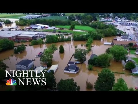 Dangerous Flooding In Mid-Atlantic States Forces Rescues | NBC Nightly News
